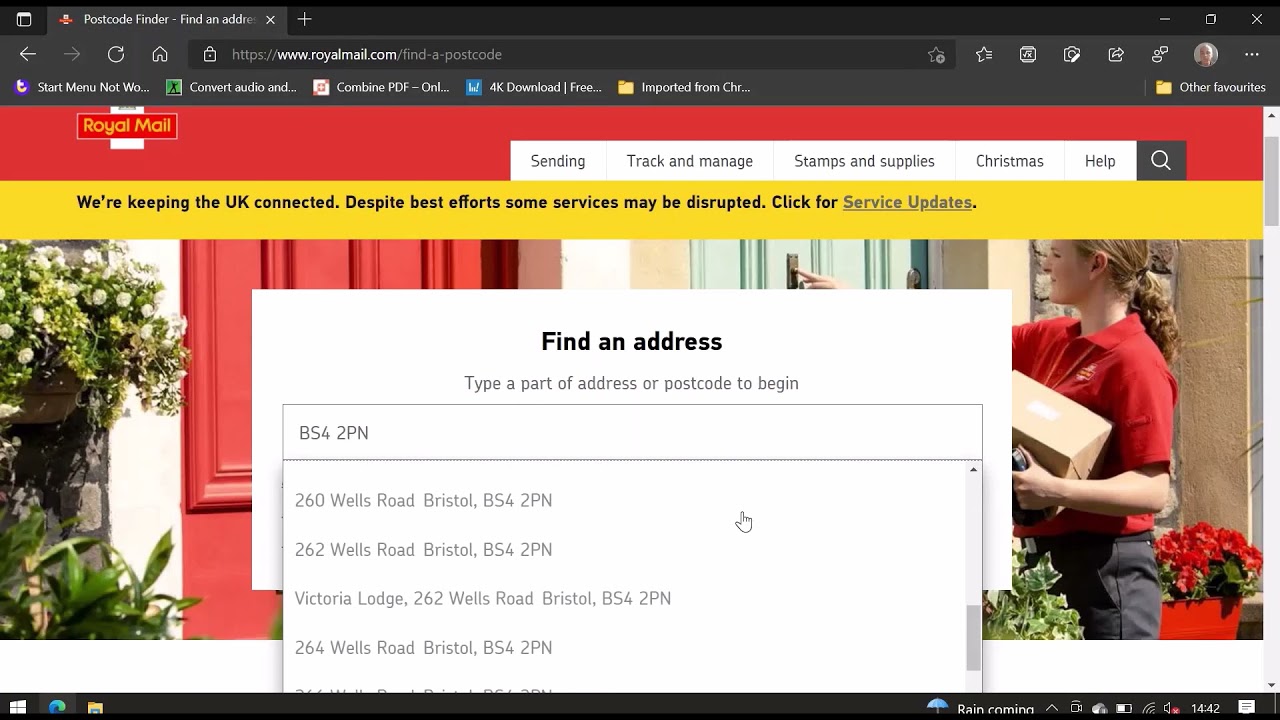 What to do when your flat isn't on Royal Mail Post Code Finder.