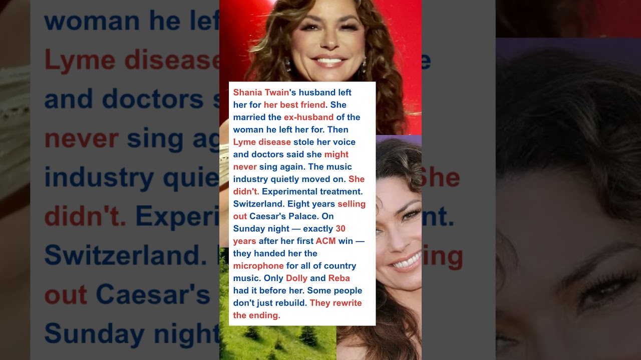 Dolly & Reba Had It. Now Shania Twain Got It 30 Years After