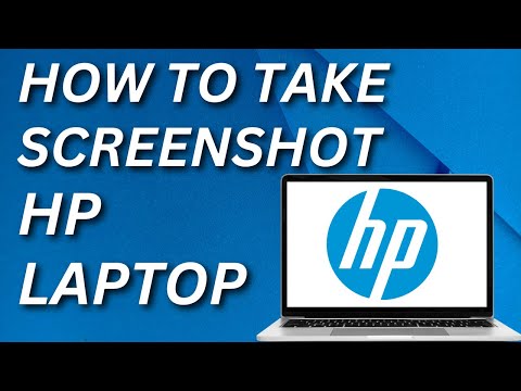 How to Take Screenshot in HP Laptop Windows 10/11