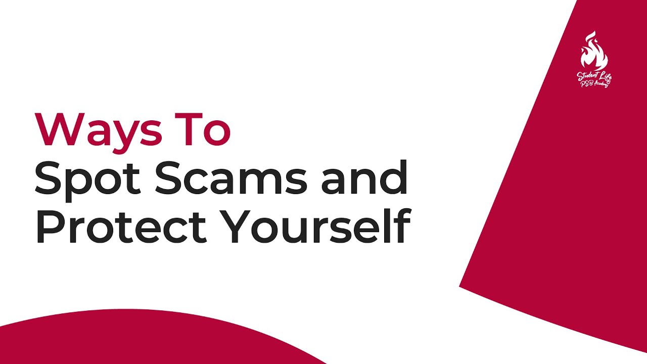Protect Yourself from Scams! What You Must Know