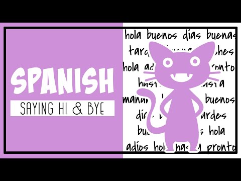 Spanish for Kids | Greetings in Spanish | Saying Bye in Spanish