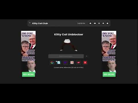 How To Unblock Websites/Games On School Chromebook 2024 Using Kitty Cat Club