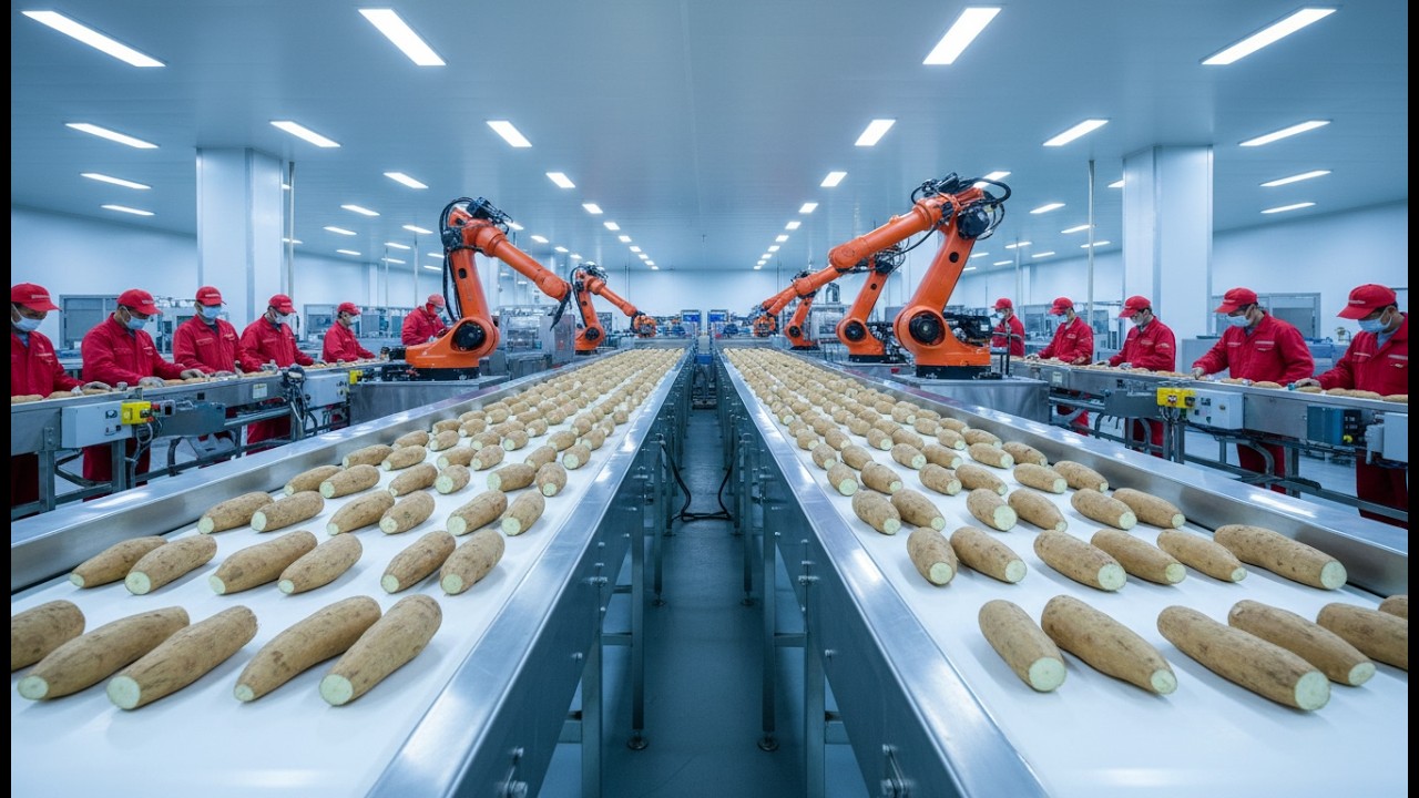 Inside the Largest High-Tech Cassava Processing Factory: How 99.5% Pure Ethanol is Made