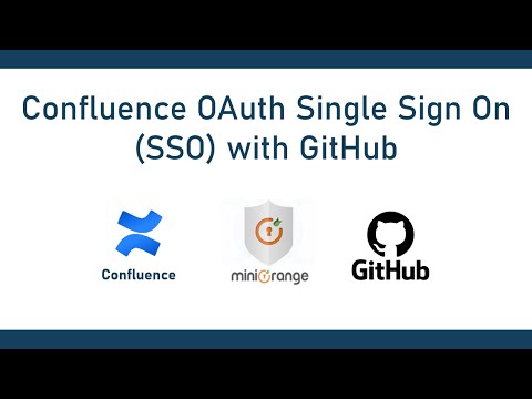 GitHub Single Sign On (OAuth/OIDC SSO) | Login into Confluence using GitHub | Confluence GitHub SSO