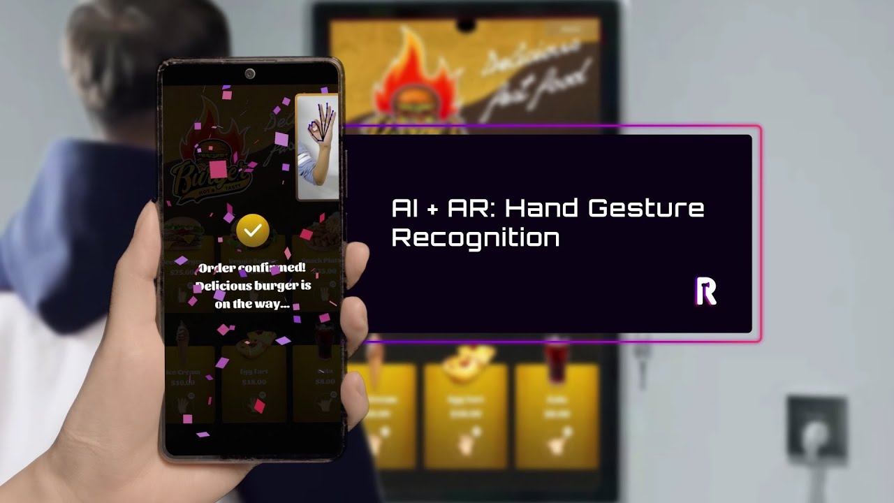 AI + AR Hand Gesture Recognition - Case Study: Ordering System