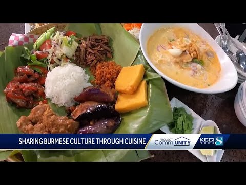Immigrant from Myanmar shares Burmese cuisine with Iowans