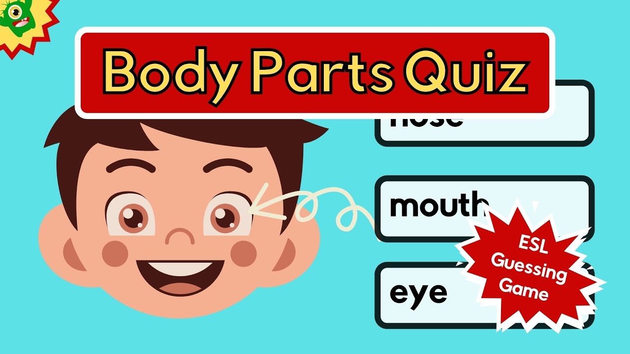 Body Parts Quiz ESL Game