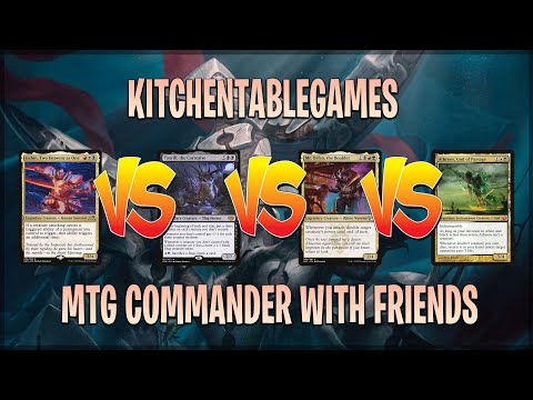 Kitchen Table Games - Athreos v Mr Orfeo V Toxrill V Isshin - MTG ...