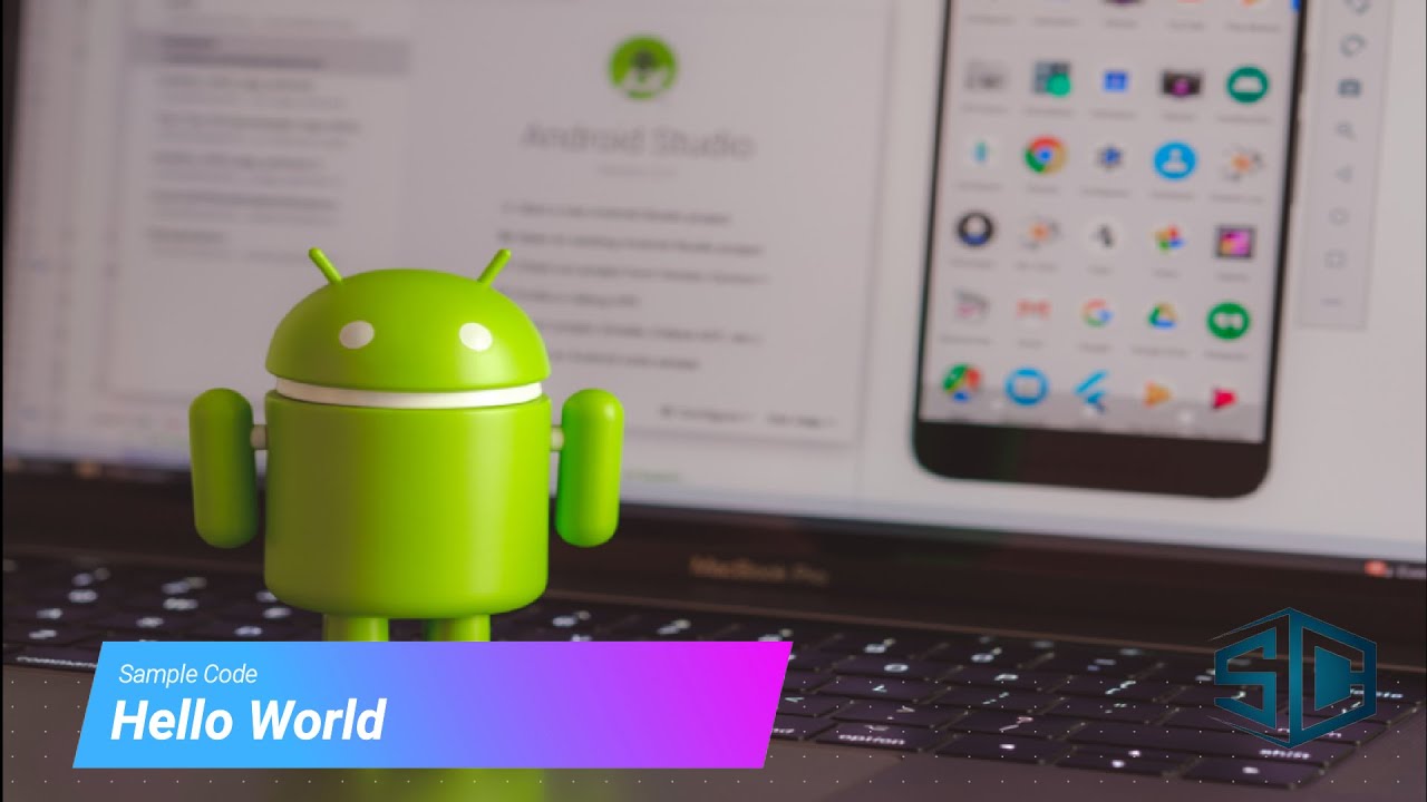 Android Hello World by Sample Code | Android Tutorial | Android 2021