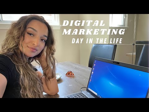 WORK FROM HOME Day in the Life | Digital Marketing Specialist