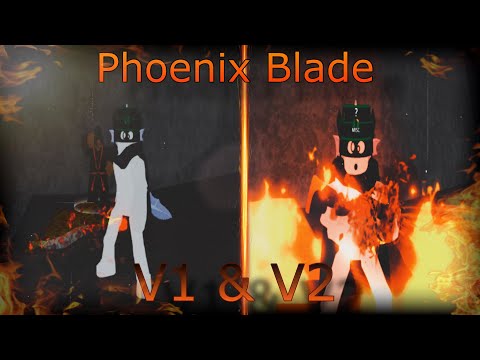 Phoenix Blade v1 and v2 Showcase and Review | King Legacy