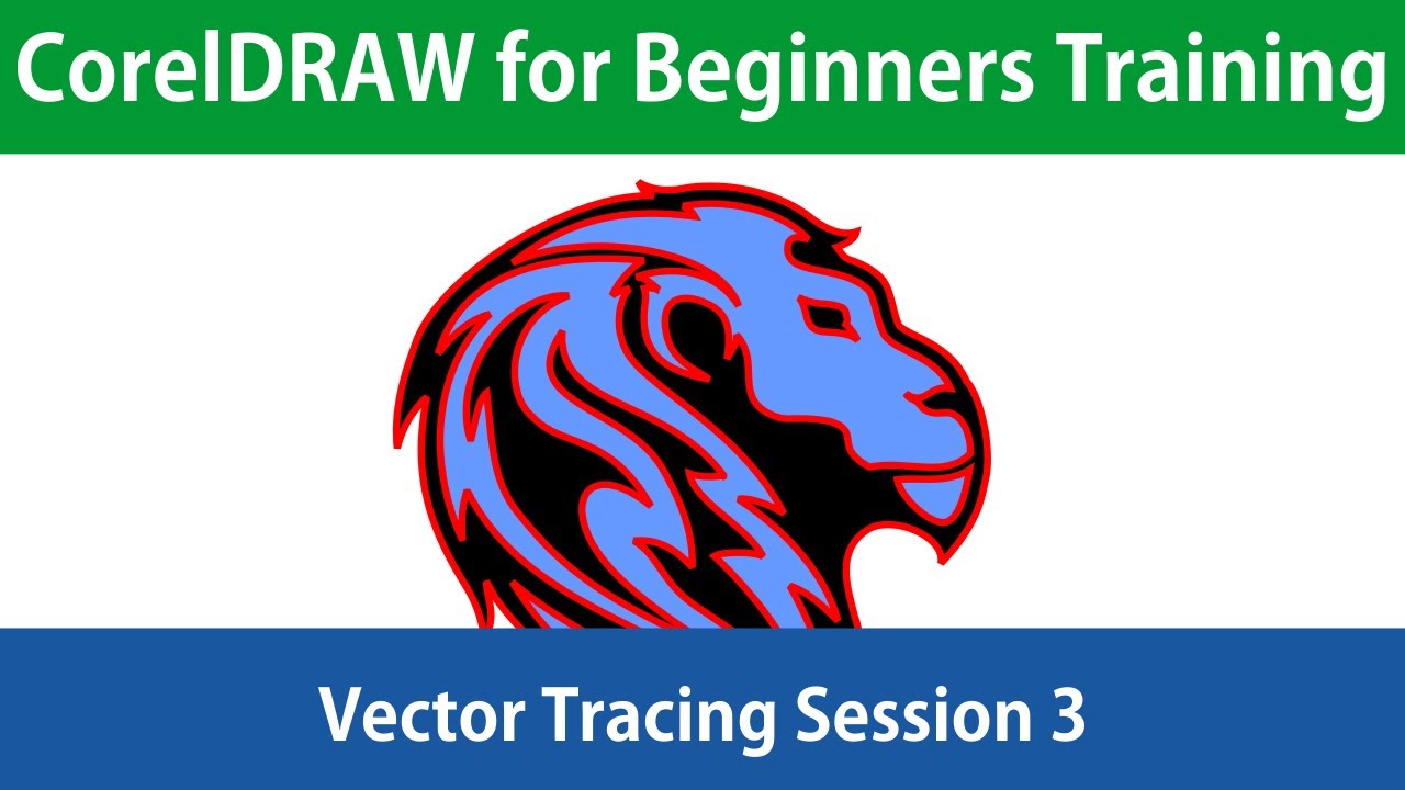 CorelDRAW for Beginners Vector Tracing Tutorial Session 3
