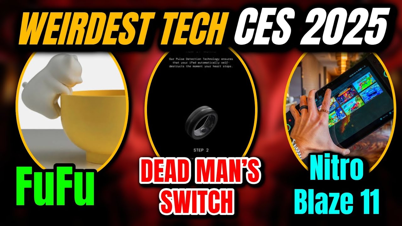 8 Weirdest CES 2025 Gadgets & Tech Products From This Year’s Event - Explored