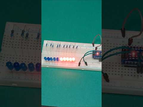 Arduino nano cool LED project that a beginner can make