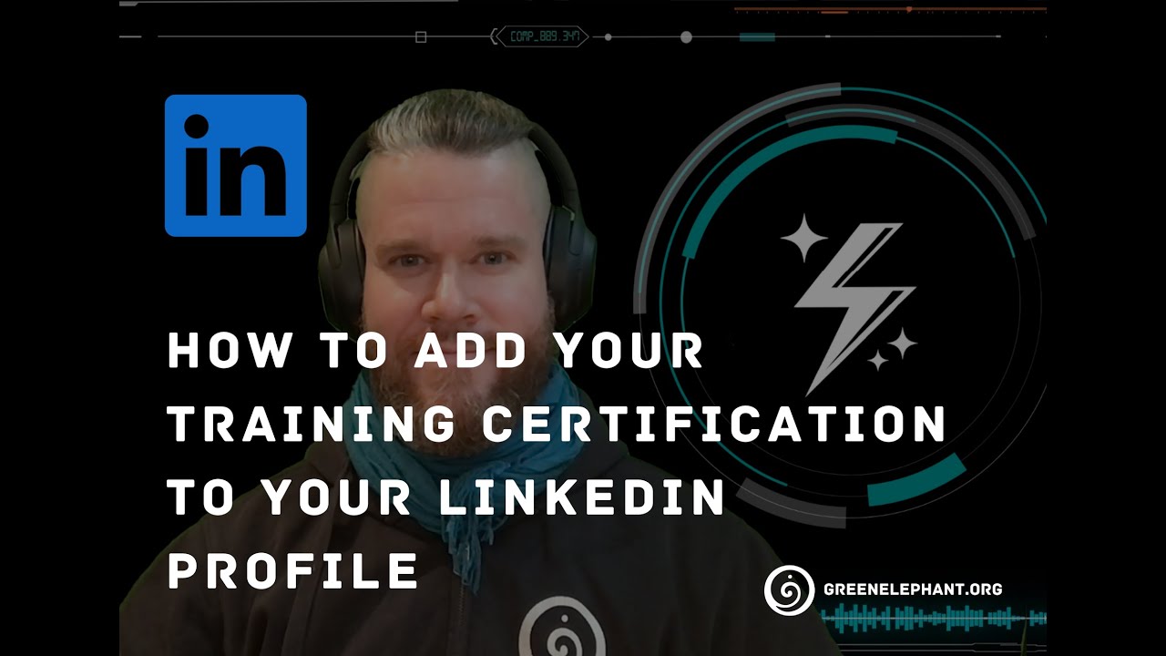How to add your conflict bootcamp training certification to your LinkedIn profile