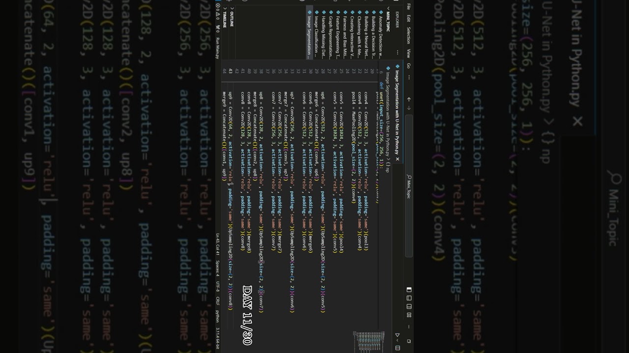 Image Segmentation with U-Net in Python | @brave_santhosh