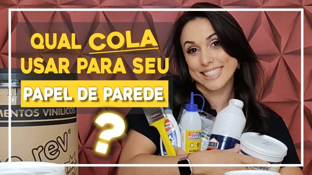 Qual cola usar para colocar papel de parede? Cola líquida? Cola branca? Cola em Pó? Cola Tenaz?