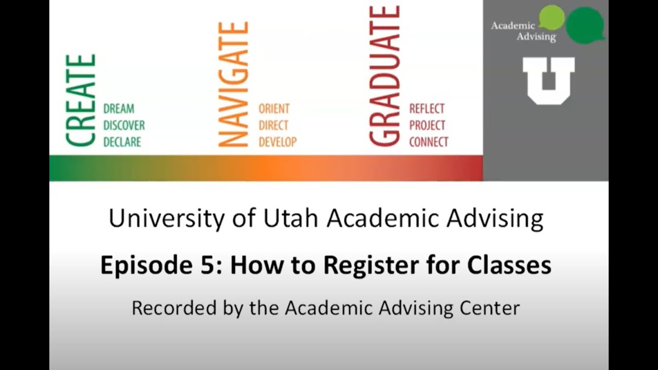 #5 Register for Classes