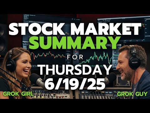 Stock Market Summary for Thursday, 6/19/25