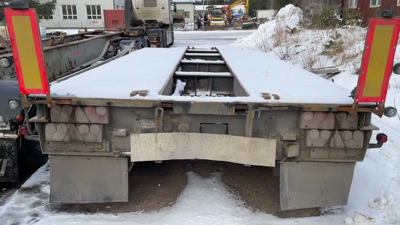 Maskintrailer VM Trailer VM 51-4PNKSSE, Rättvik, Klaravik a