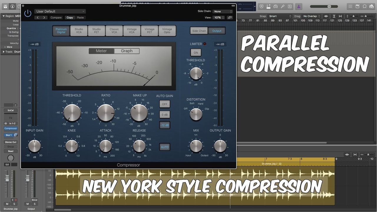 Logic Pro X - How To Use Parallel Compression