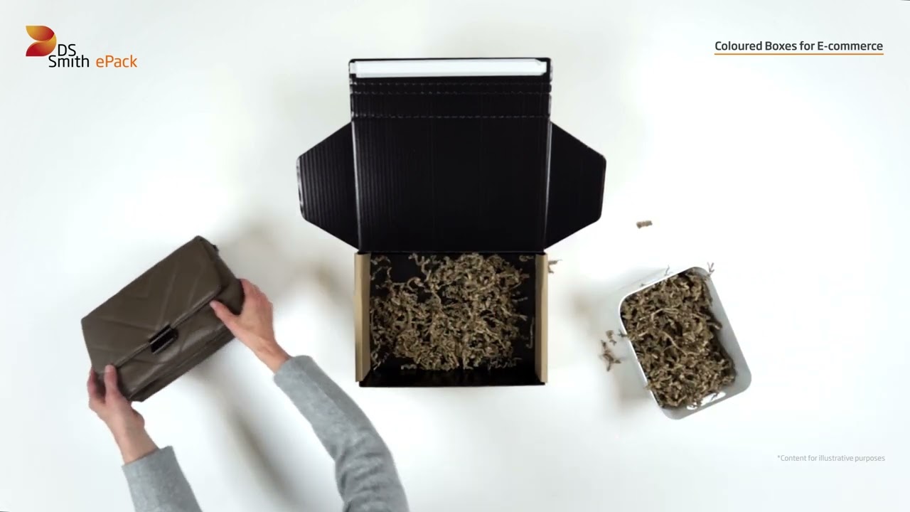 Coloured Boxes for E-commerce