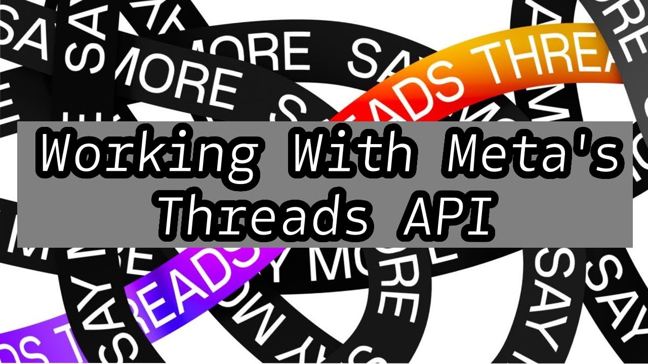 So Meta/Facebook has a Threads API... #tech #socialmedia #meta