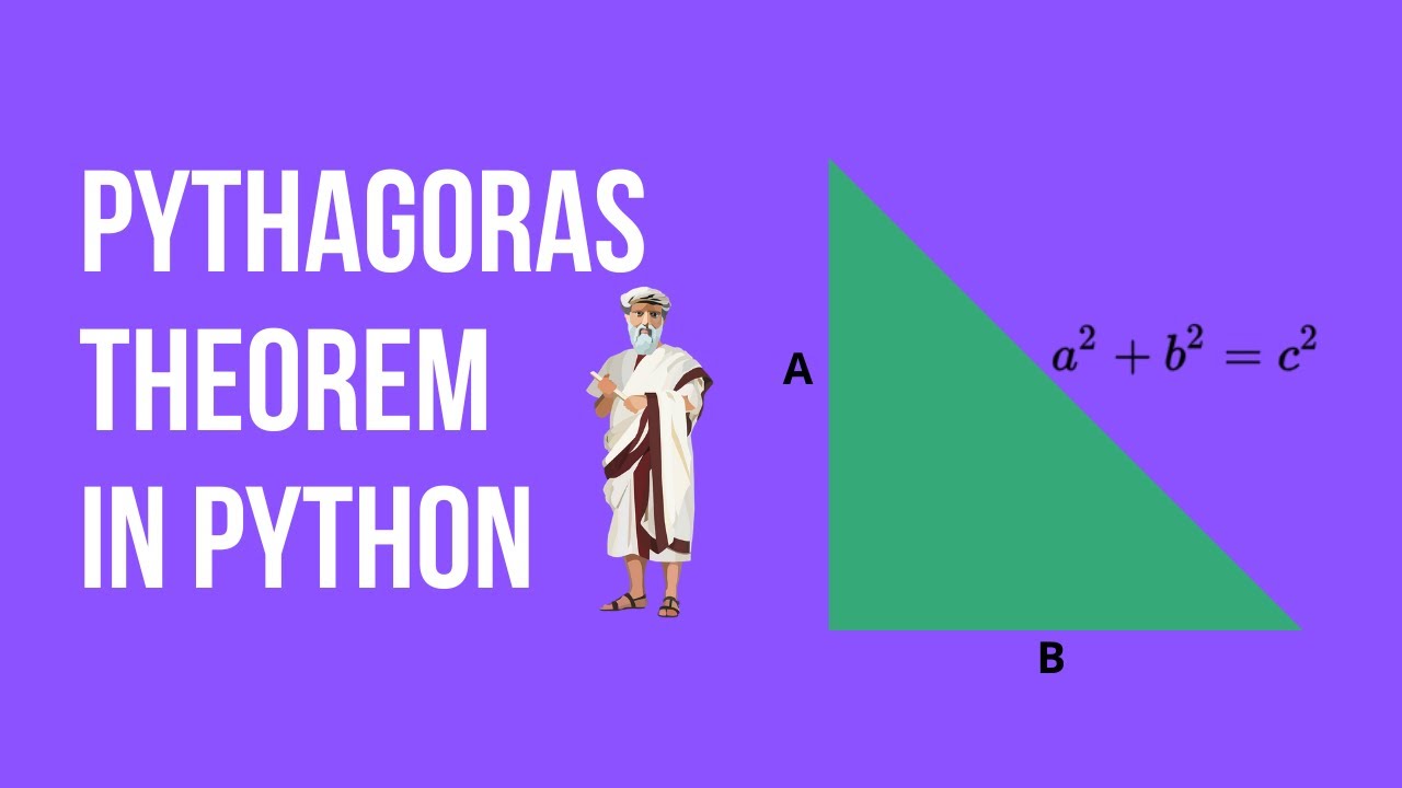 Pythagoras Theorem In Python📐| Python Projects