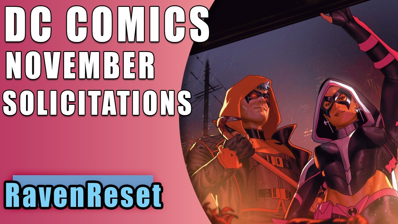 DC Comics November 2025 SOLICITATIONS