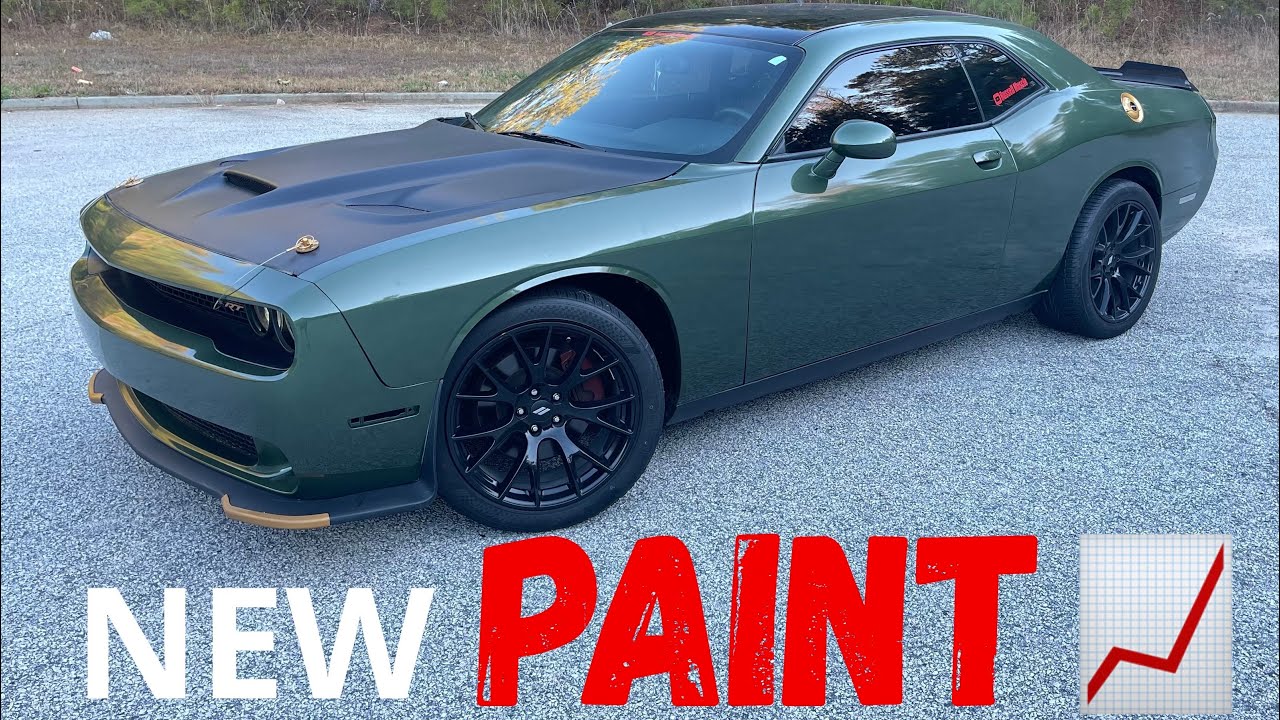 NEW PAINT JOB ON MY 2013 RT CHALLENGER‼️