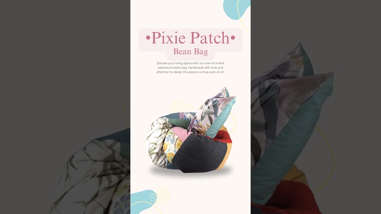 •PIXIE PATCH• Beanbag  #bestbuys #collection #color #cushion #cushionobsession #dailydeals