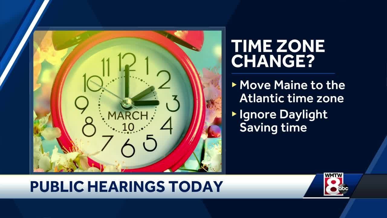 Maine lawmakers consider move to Atlantic Time Zone, again