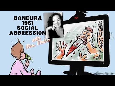 Bandura Social Aggression Theory @aicepsychology AICE Psychology 9990 #bandura