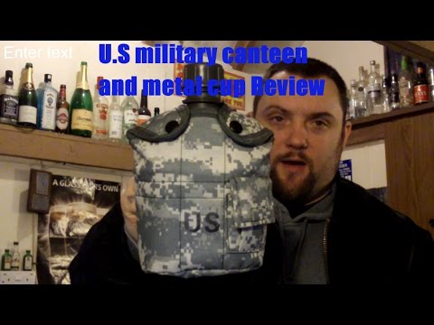 U.S Military Canteen & Cup (£8.69)