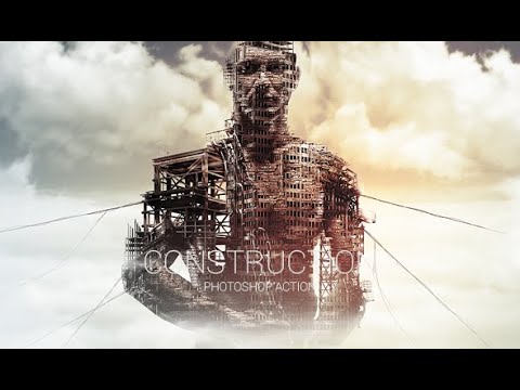Construction Photoshop Action