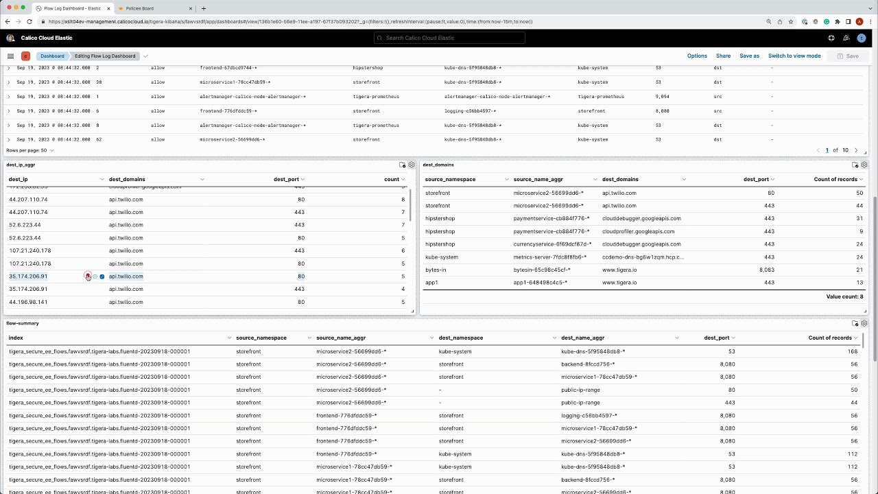 🎥 Flow Log Dashboard Introduction 🎥