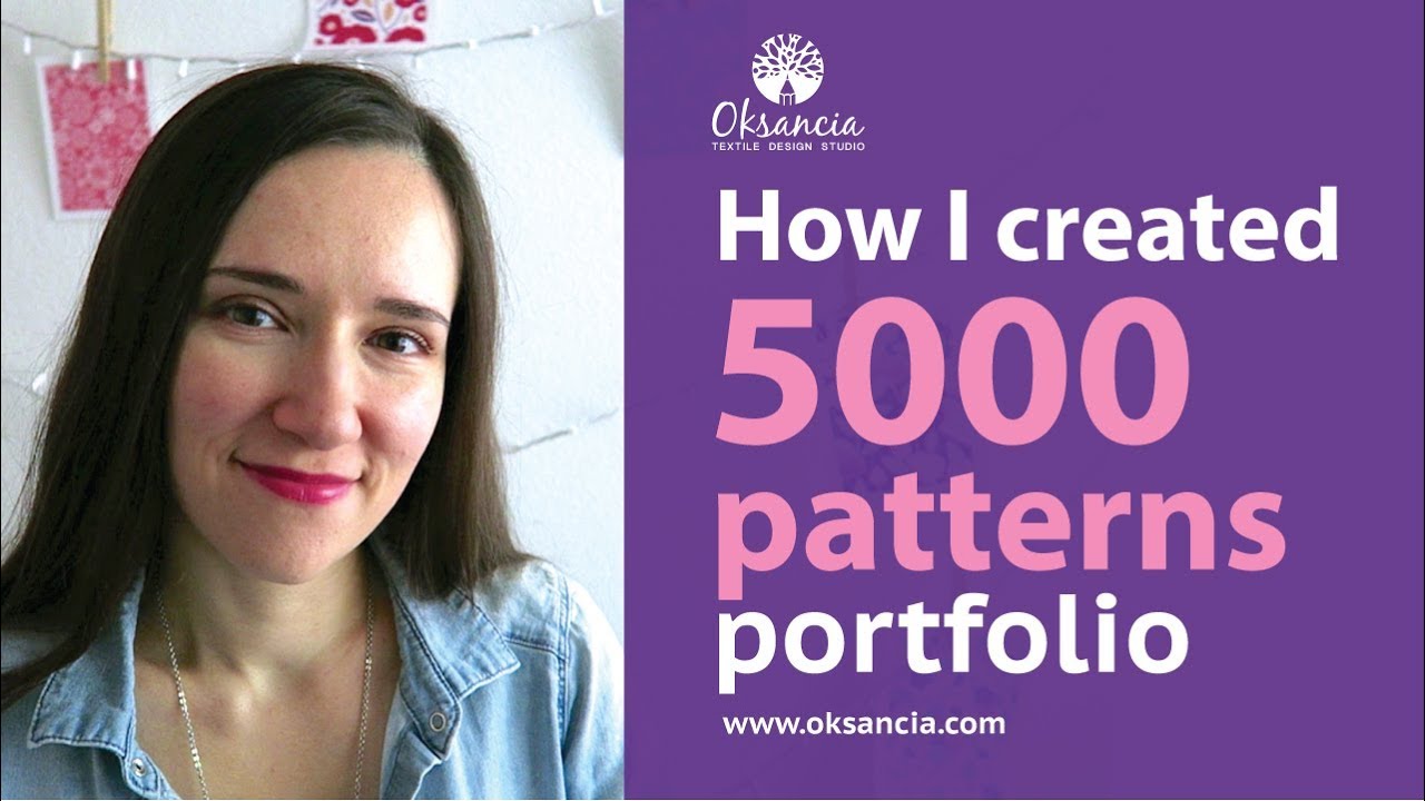 How I created my 5000 vector pattern portfolio. My top 3 tips.