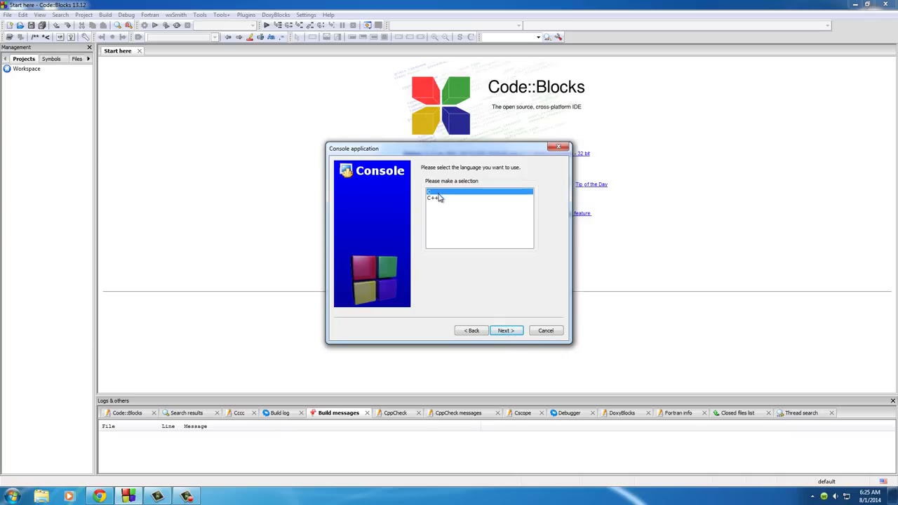 C Programming Tutorial   2   Setting Up Code Blocksvia torchbrowser com
