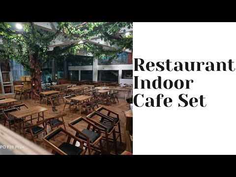 Restaurant Table Chair Set and Outdoor Restaurant Cafe Furniture ...