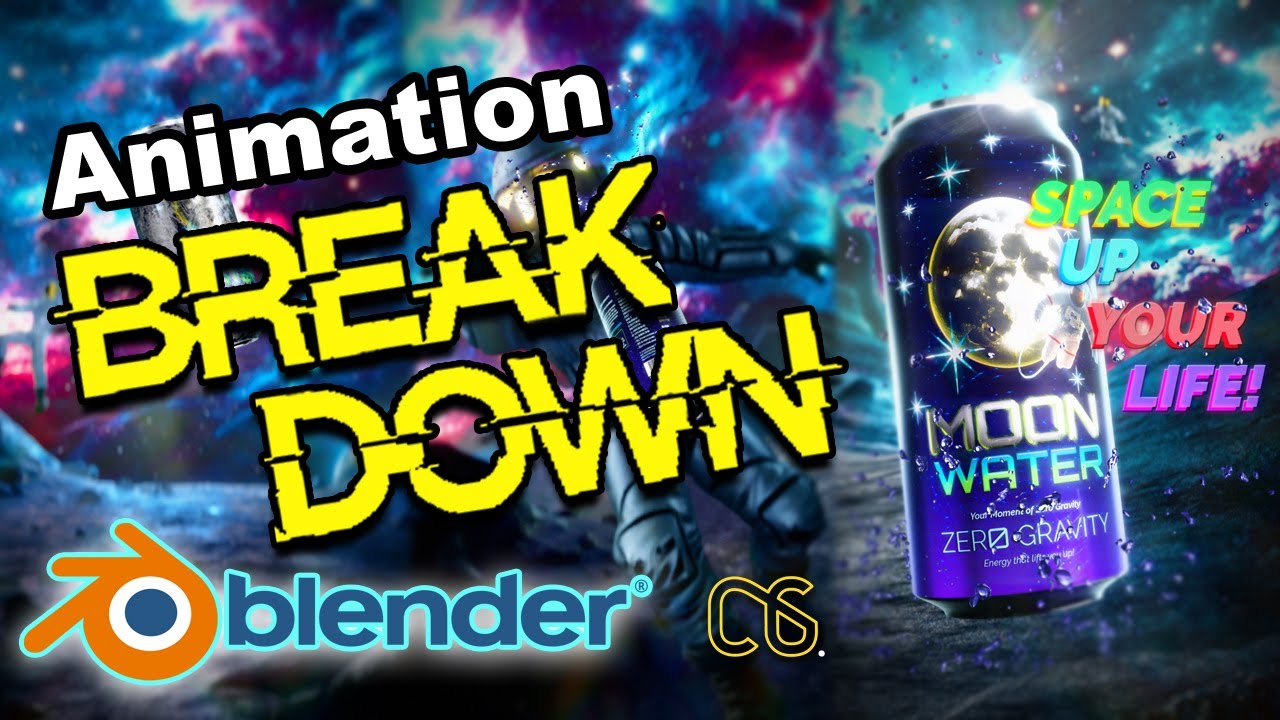 Animation-Breakdown |MOON WATER – ZERO GRAVITY