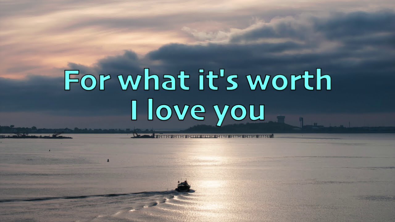 The Cardigans - For What It's Worth (with Lyrics)