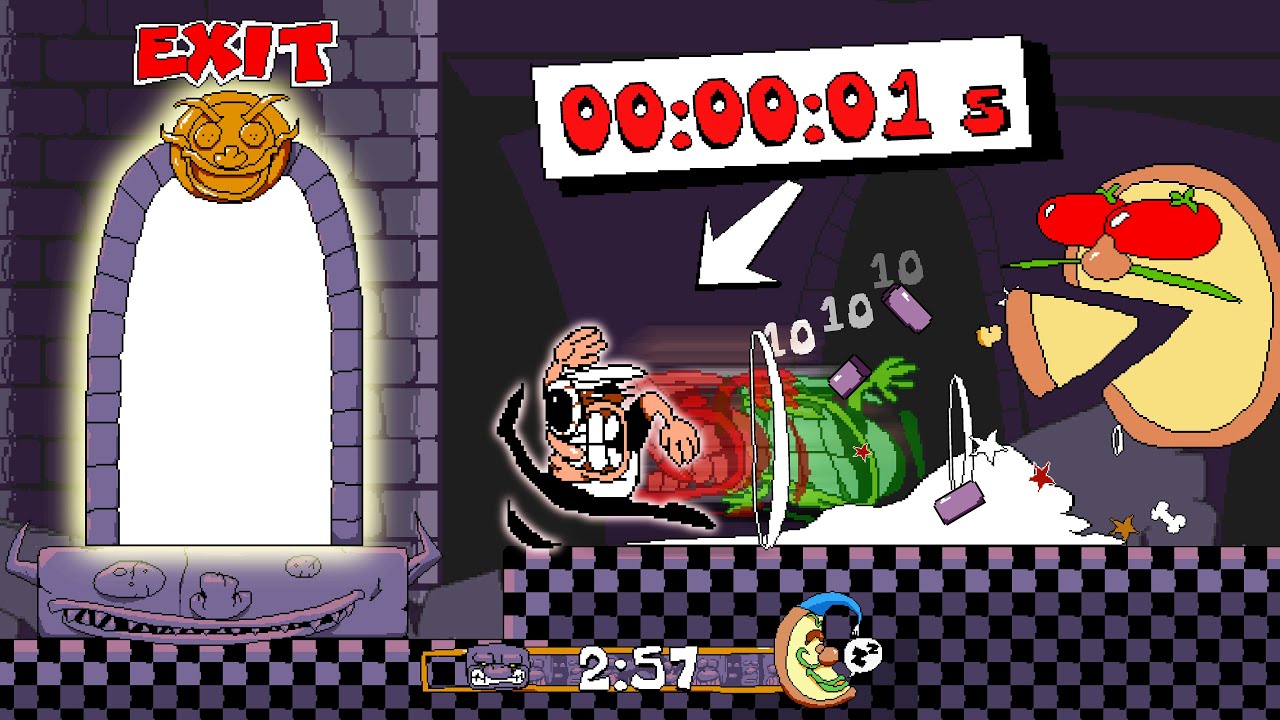 Perman: Peppino try speedrun in Pizza Tower