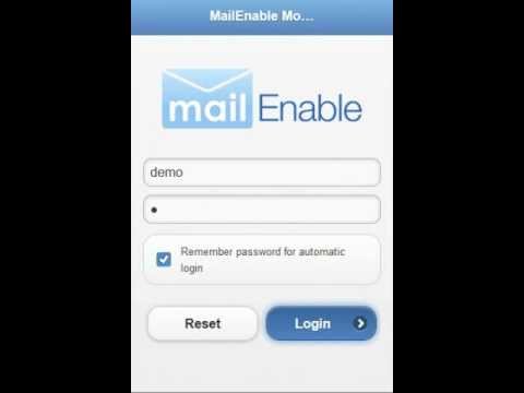MailEnable Video: New Mobile Webmail