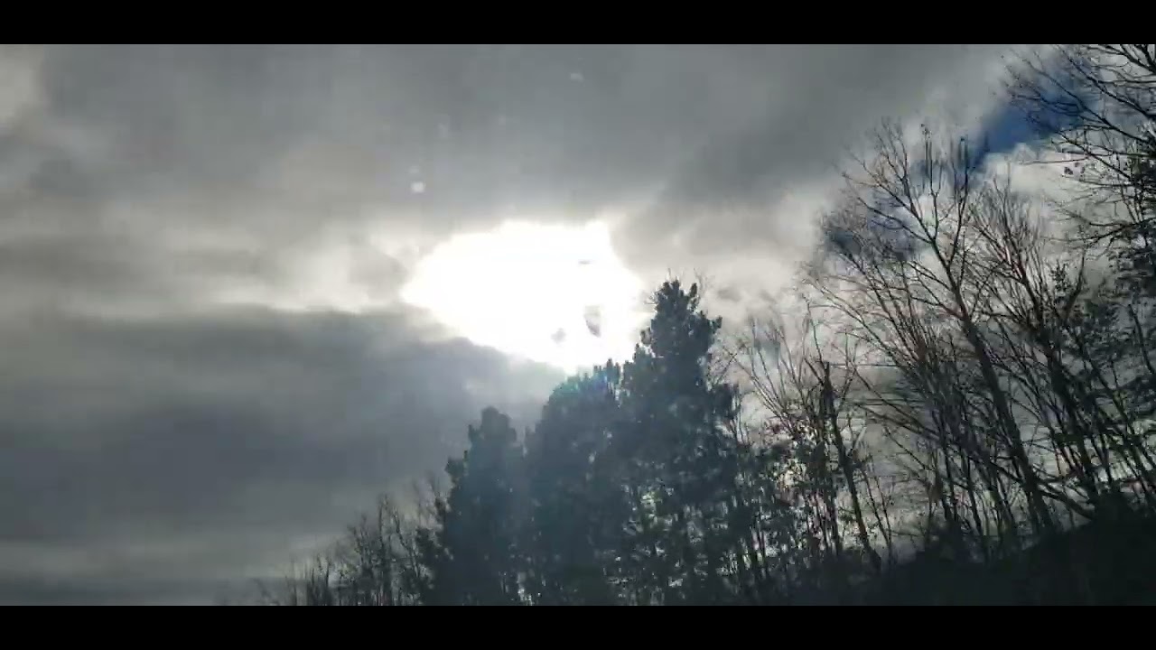 Sun Breaking Through The Clouds Beautiful!