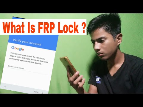 What is FRP ? | Factory Reset Protection | What you need to know