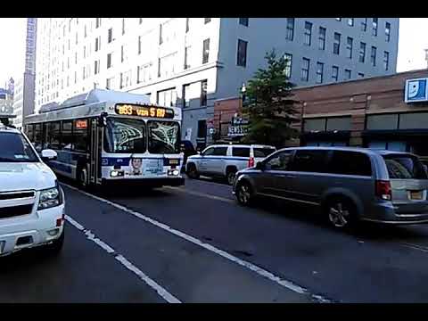 RARE: Bay Ridge-Shore Rd bound New Flyer C40LF B63 bus on Schermerhorn St