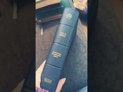Current Favorite Bible Translation - Holman CSB #bible #booktok # #walkinspiritoftheholyspirit