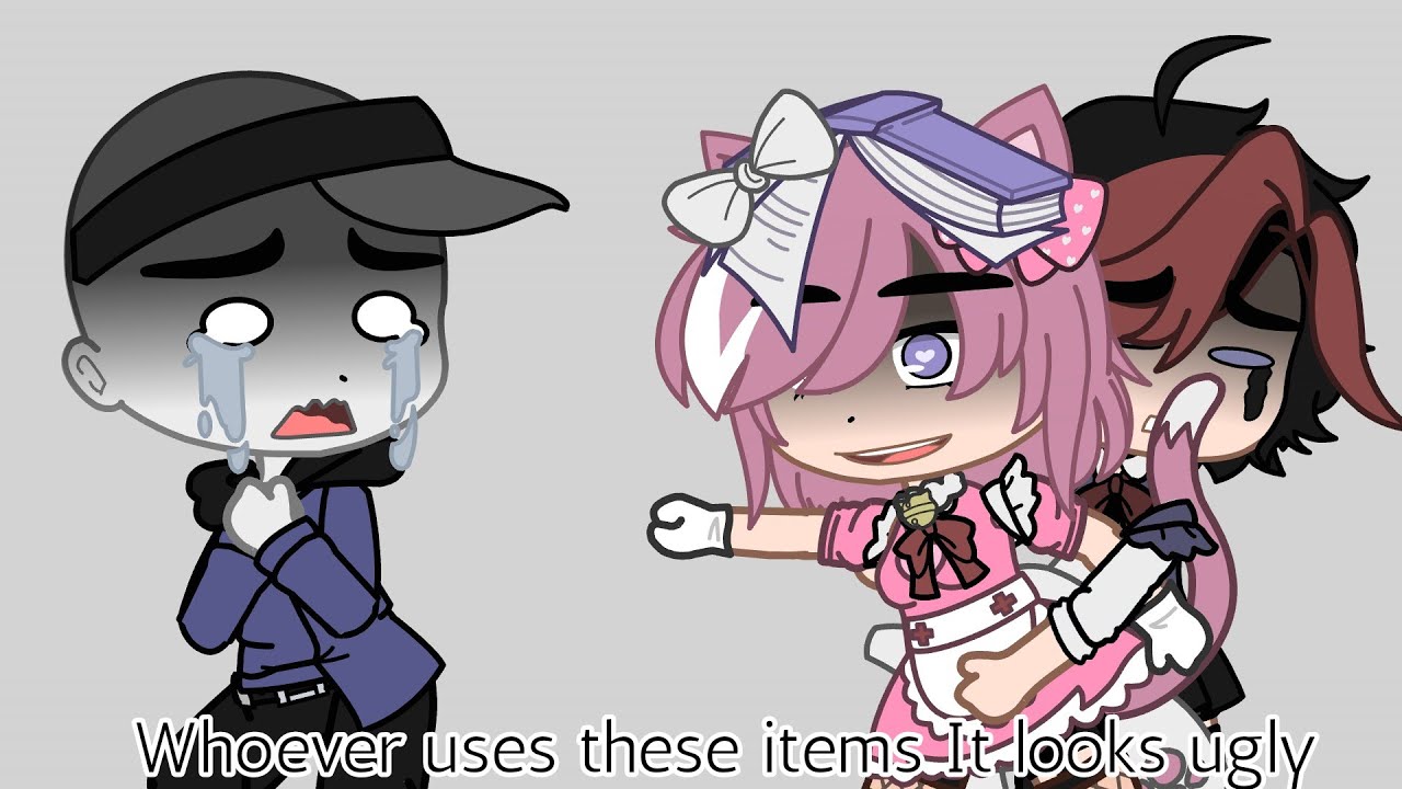 Whoever uses these items look so ugly” || Meme || Ft.My Oc non- UwU Catgirl