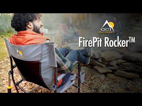 GCI Outdoor FirePit Rocker Chair - Gray | Sportsman's Warehouse