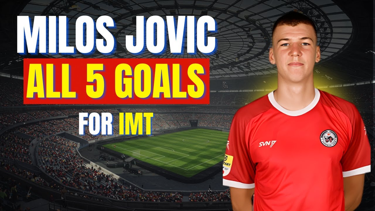 Milos Jovic - ALL 5 GOALS FOR IMT BEOGRAD | Skills & Highlights